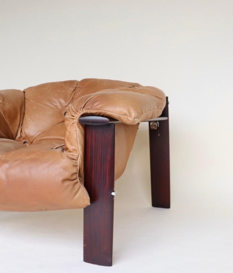 Vintage MP-129 Brazilian Modern Lounge Chair by Percival Lafer For Sale ...