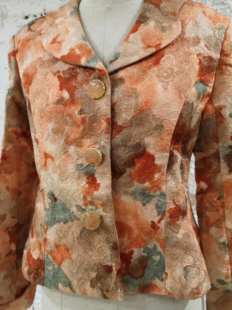 Vintage multicoloured jacket For Sale at 1stDibs