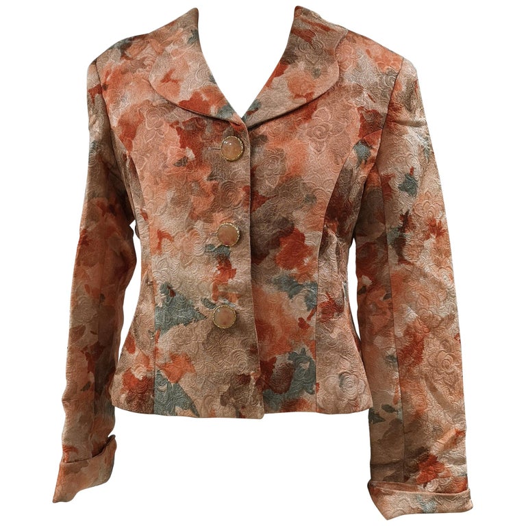 Vintage multicoloured jacket For Sale at 1stDibs