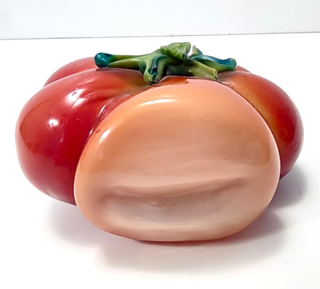Vintage Murano Glass Decorative Item of a Tomato by Martinuzzi for ...