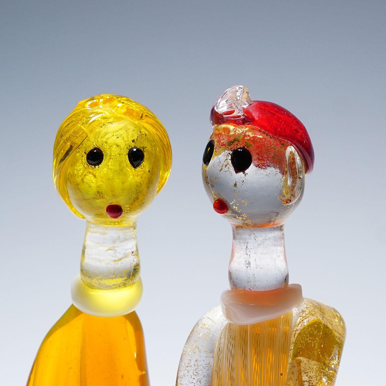Vintage Murano Glass Sculpture by Anzolo Fuga for A.Ve.M. 1950s For ...
