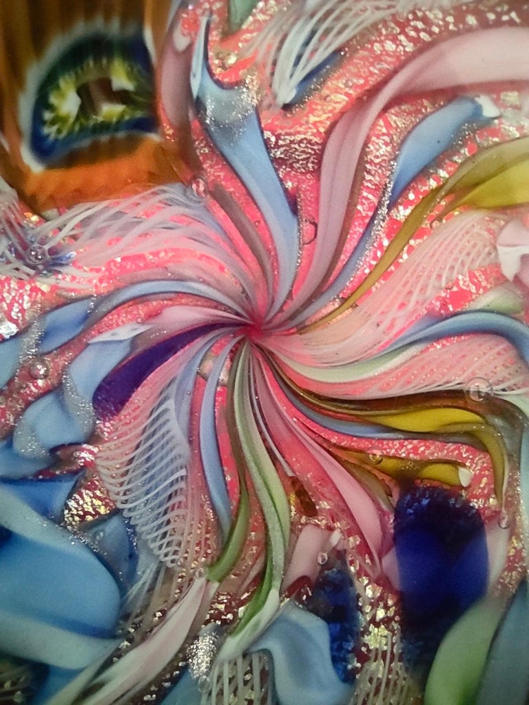 Vintage Murano Glass "Tutti Frutti" Ashtray / Vide-Poche by Giulio Radi ...