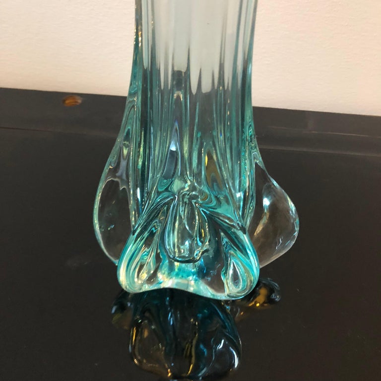 Vintage Murano Glass Vase, circa 1970 at 1stDibs