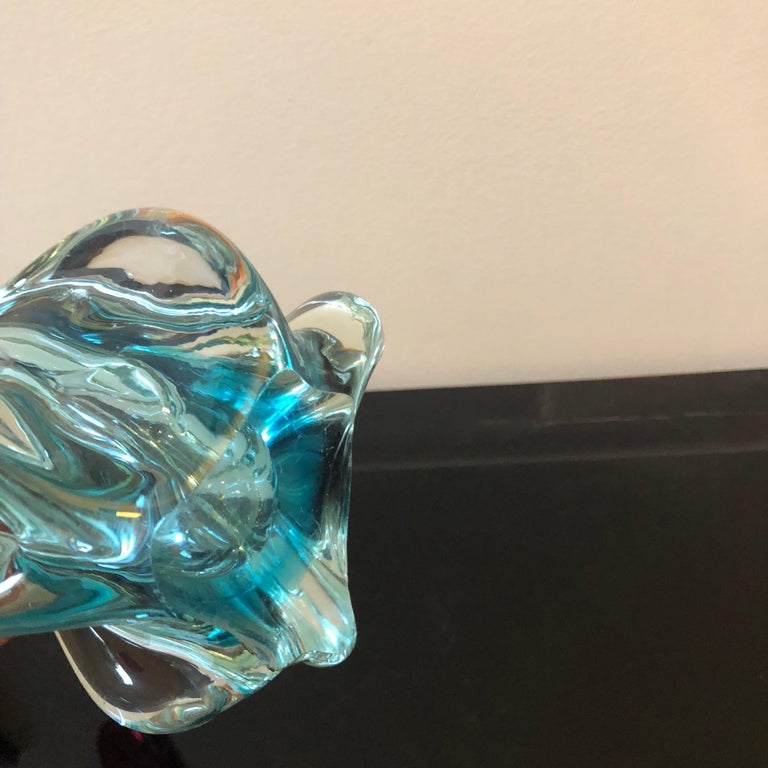 Vintage Murano Glass Vase, circa 1970 at 1stDibs