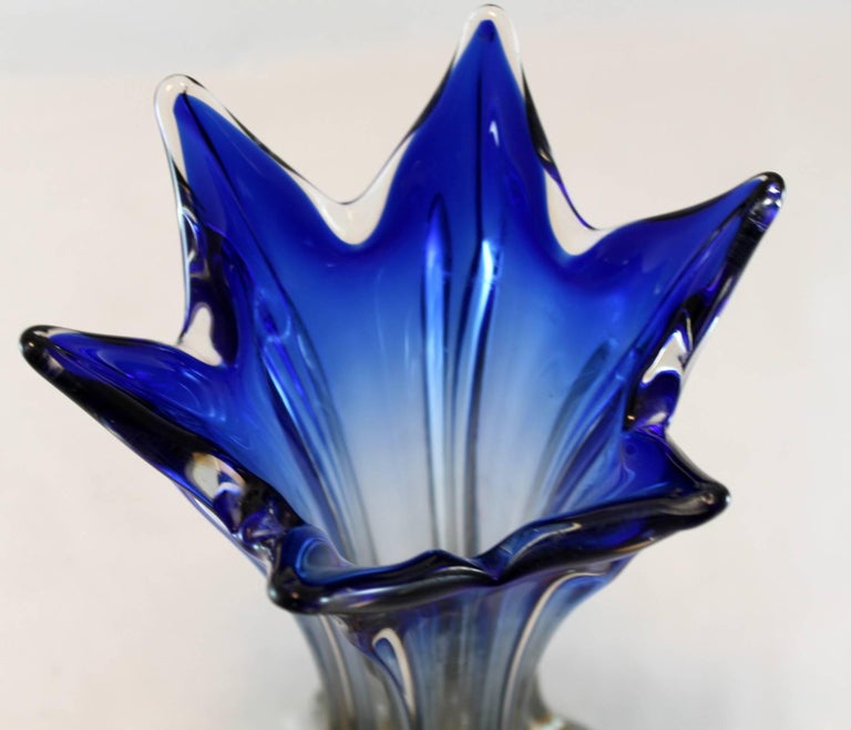 Vintage Murano Glass Vase Circa 1950s At 1stdibs Vintage Murano Glass Vases Vintage Murano
