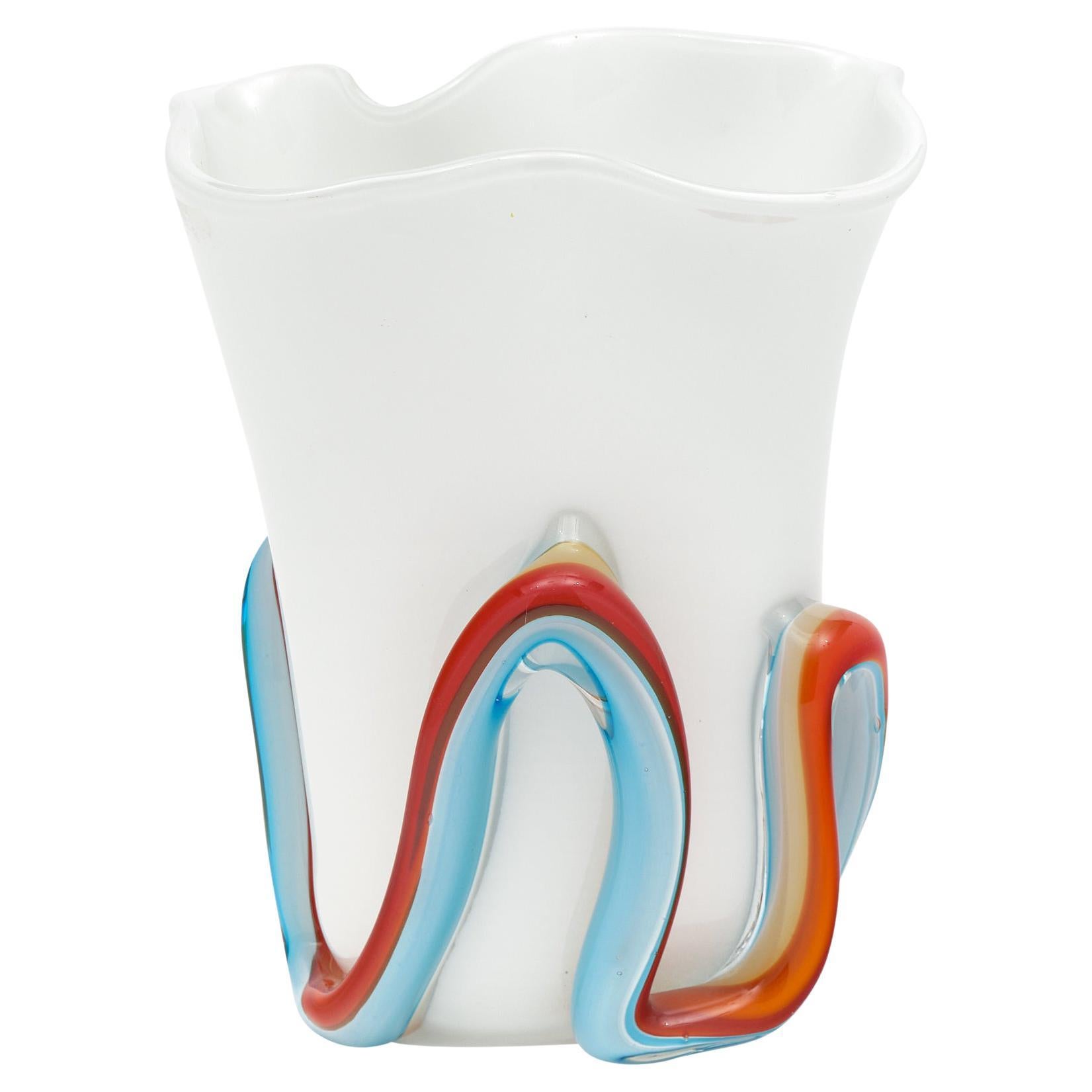 Murano Vase by Simone Cenedese 4/12 For Sale at 1stDibs