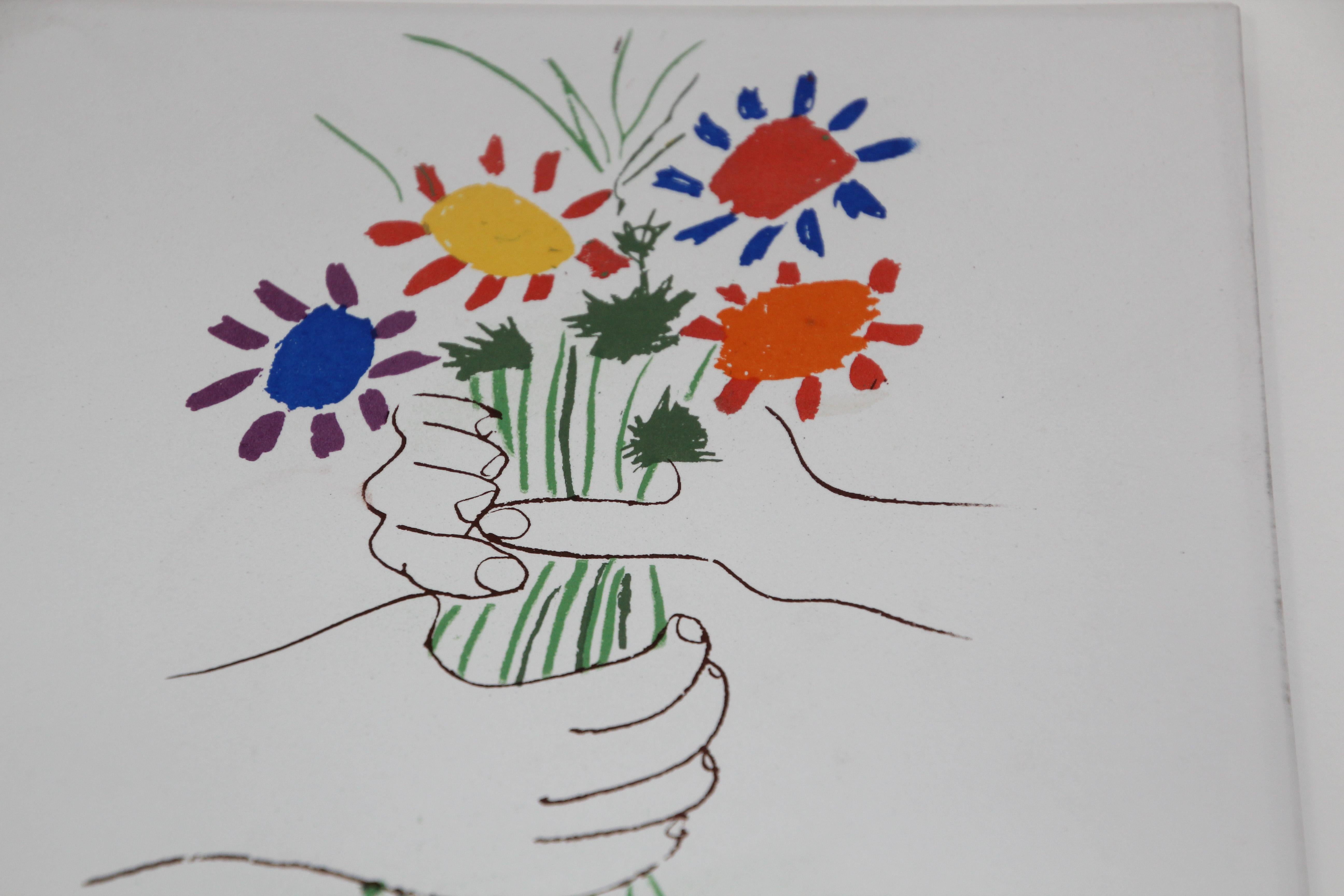 Vintage Picasso Ceramic Art Tile by Gres Spain at 1stDibs | picasso for ...