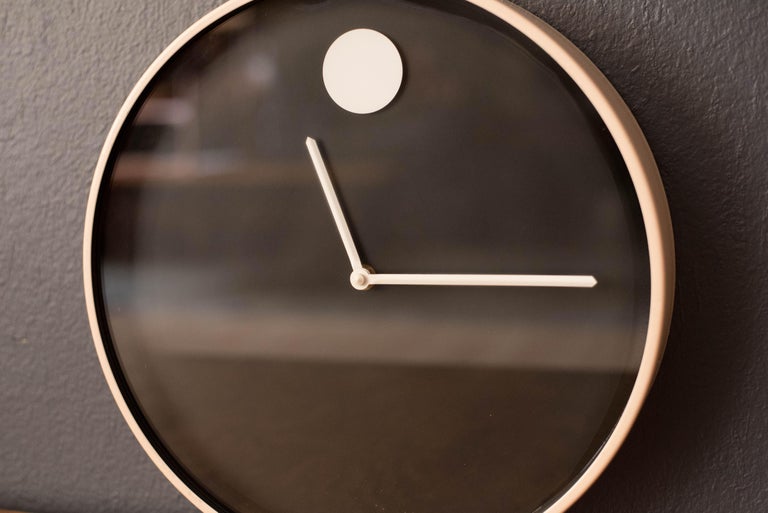 Vintage Museum Wall Clock by Nathan George Horwitt for Howard Miller ...