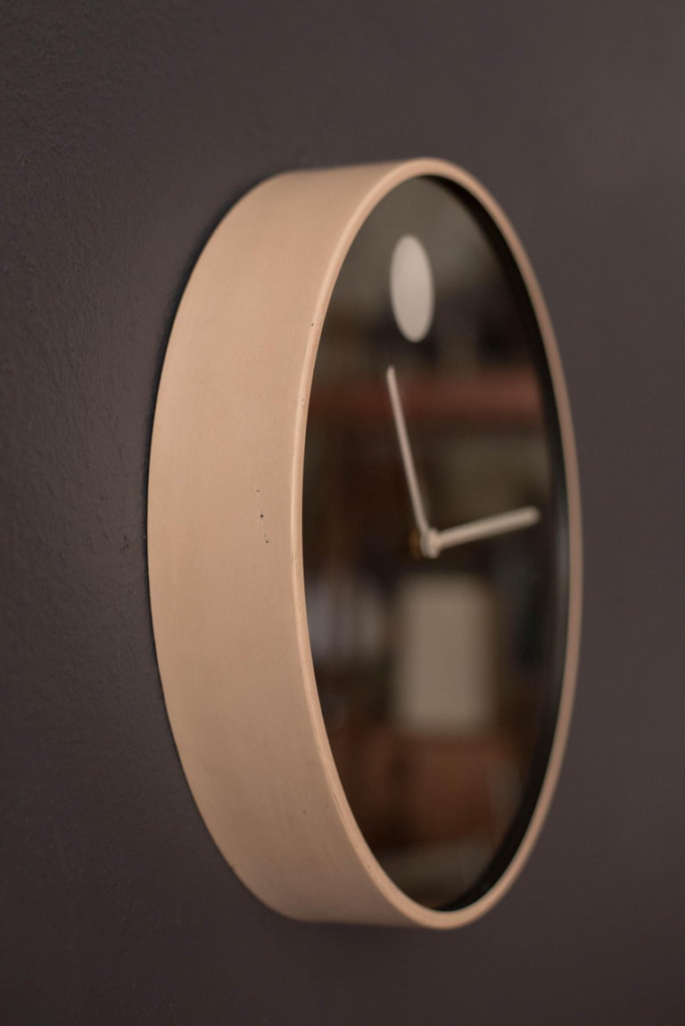 Vintage Museum Wall Clock by Nathan George Horwitt for Howard Miller ...