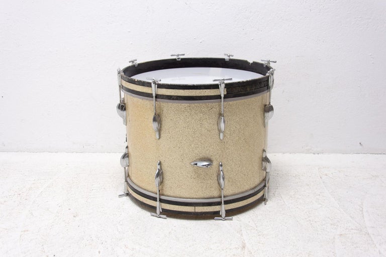 Vintage Music Drum, 1970’s, Czechoslovakia For Sale at 1stDibs