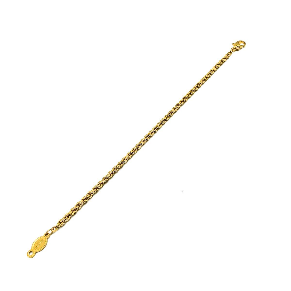 Vintage Napier Rope Style Chain Bracelet 1980s at 1stDibs | napier ...