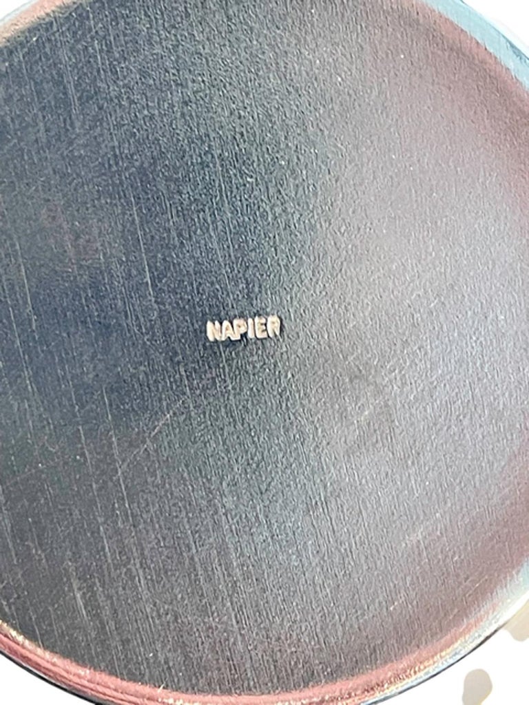 Vintage Napier Silver Plate "Bucket Full" 4oz Spirit Measure For Sale ...