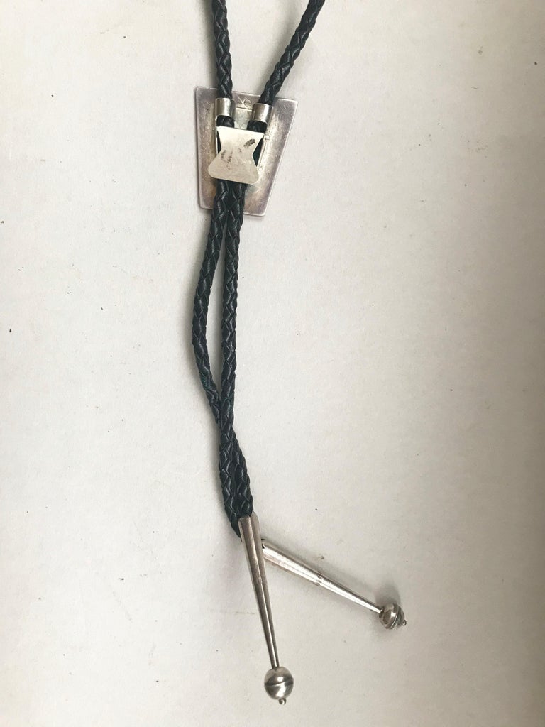 Vintage Native American Zuni Bolo Tie Sterling Jewelry Gifts For Sale ...