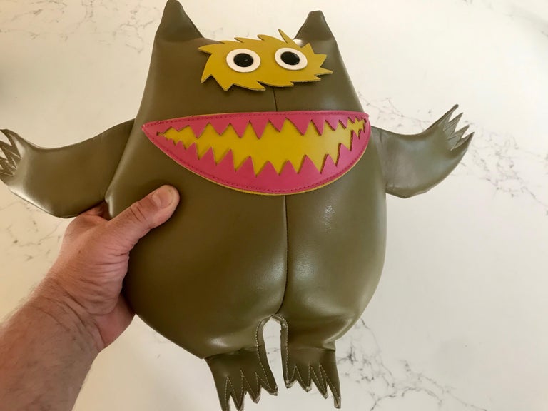 Vintage Nauga Doll Monster, 1970's For Sale at 1stDibs