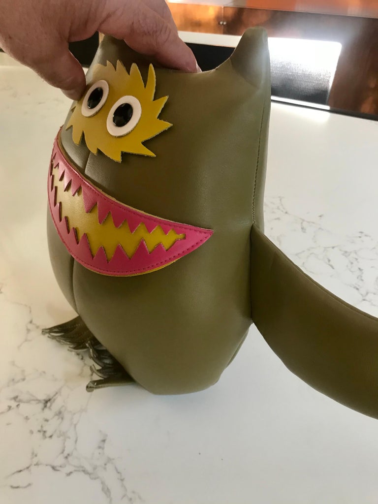 Vintage Nauga Doll Monster, 1970's For Sale at 1stDibs