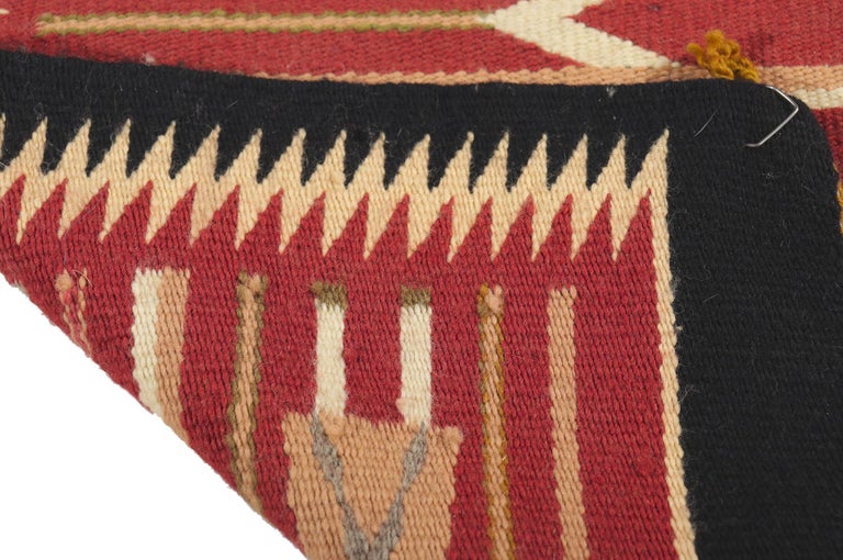 Vintage Navajo Yeibichai Rug For Sale at 1stDibs