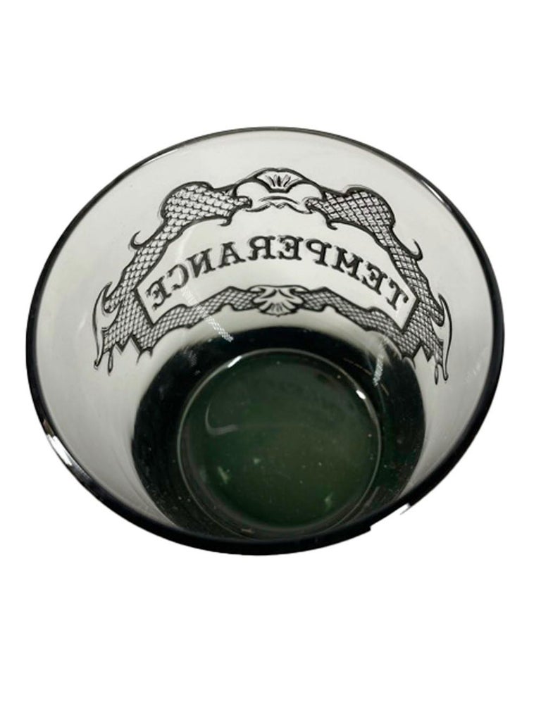 Vintage Neiman-Marcus Branded Set of 6 "Virtues" Rocks Glasses at ...