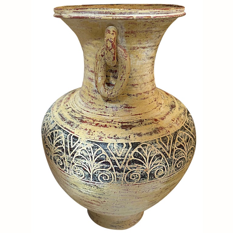 Vintage Neoclassic Style Vase For Sale at 1stDibs