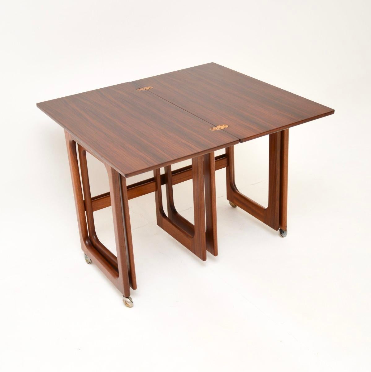Vintage Nesting Side Table by McIntosh For Sale at 1stDibs