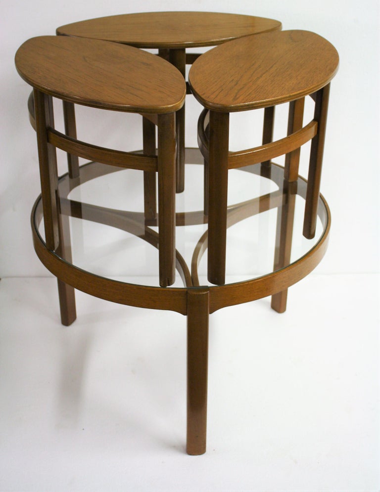 Vintage Nesting Tables by Nathan Furniture, Model 5614, 1960s at ...