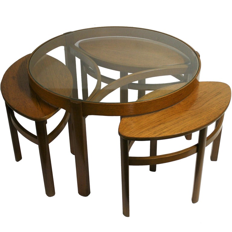 Vintage Nesting Tables by Nathan Furniture, Model 5614, 1960s at ...