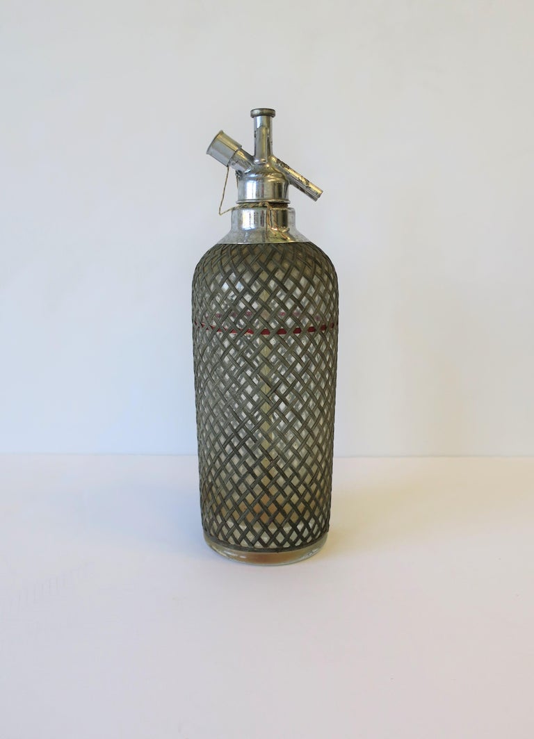 Vintage New York and Czech Seltzer Soda Water Bottle at 1stDibs