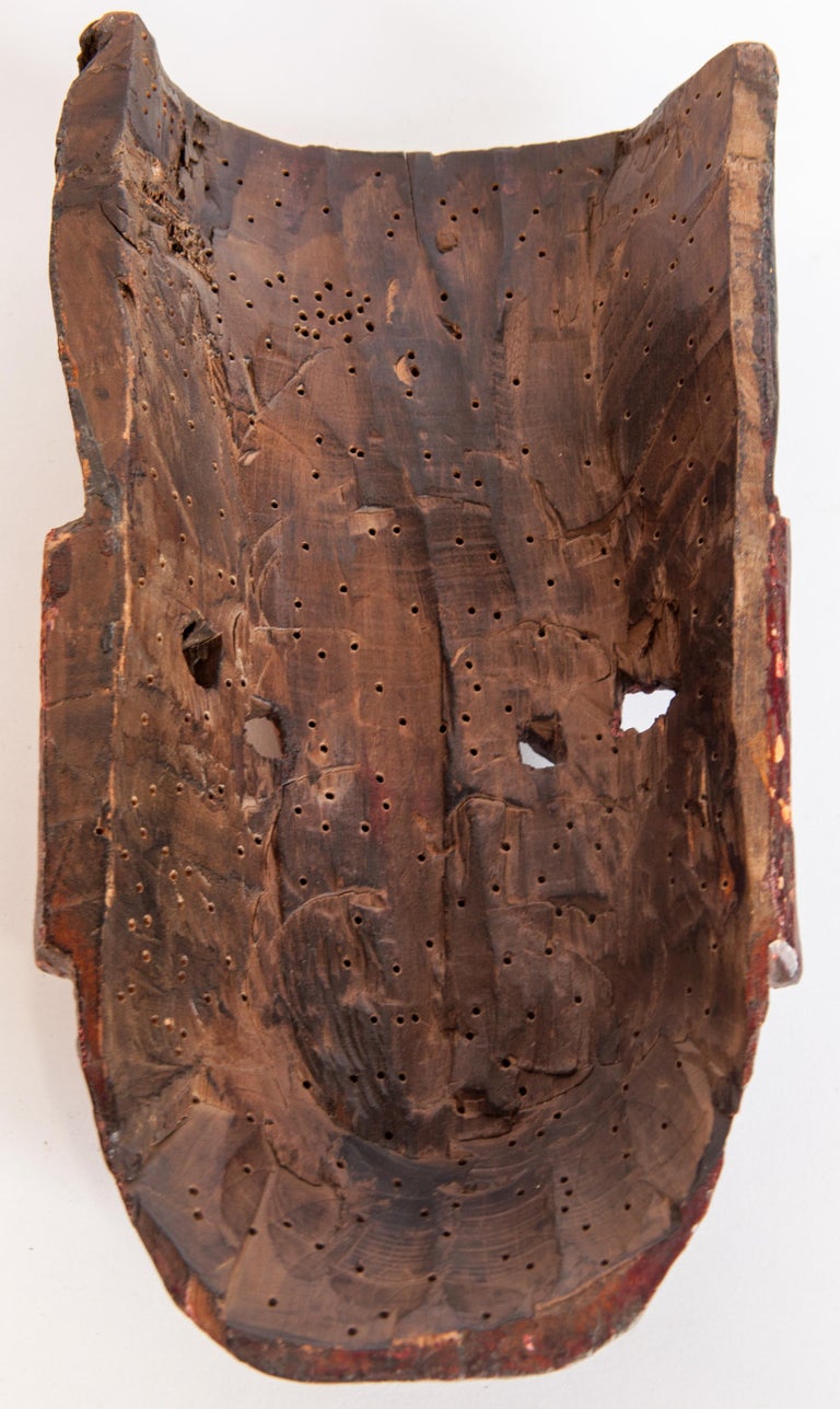 Vintage Nuo Theater Performance Mask Guizhou, South China, Mid-20th ...