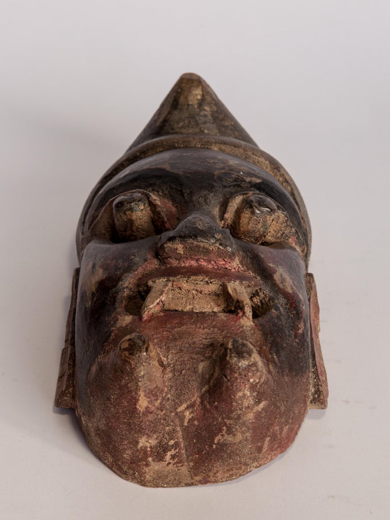 Vintage Nuo Theater Performance Mask Guizhou, South China, Mid-20th ...