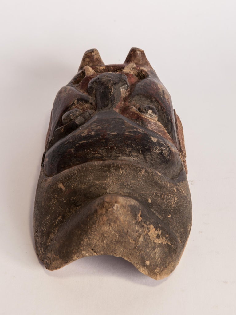 Vintage Nuo Theater Performance Mask Guizhou, South China, Mid-20th ...