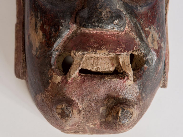 Vintage Nuo Theater Performance Mask Guizhou, South China, Mid-20th ...