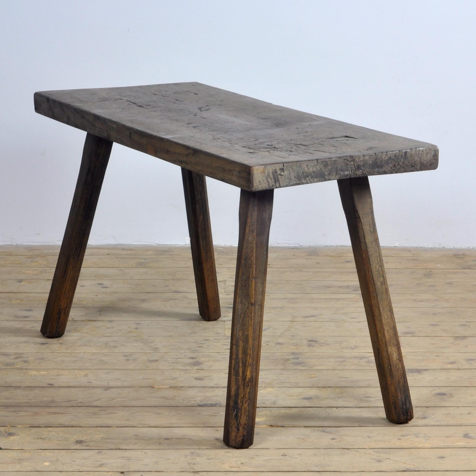 Vintage Oak Butcher's Table/Farmtable, 1930s at 1stDibs