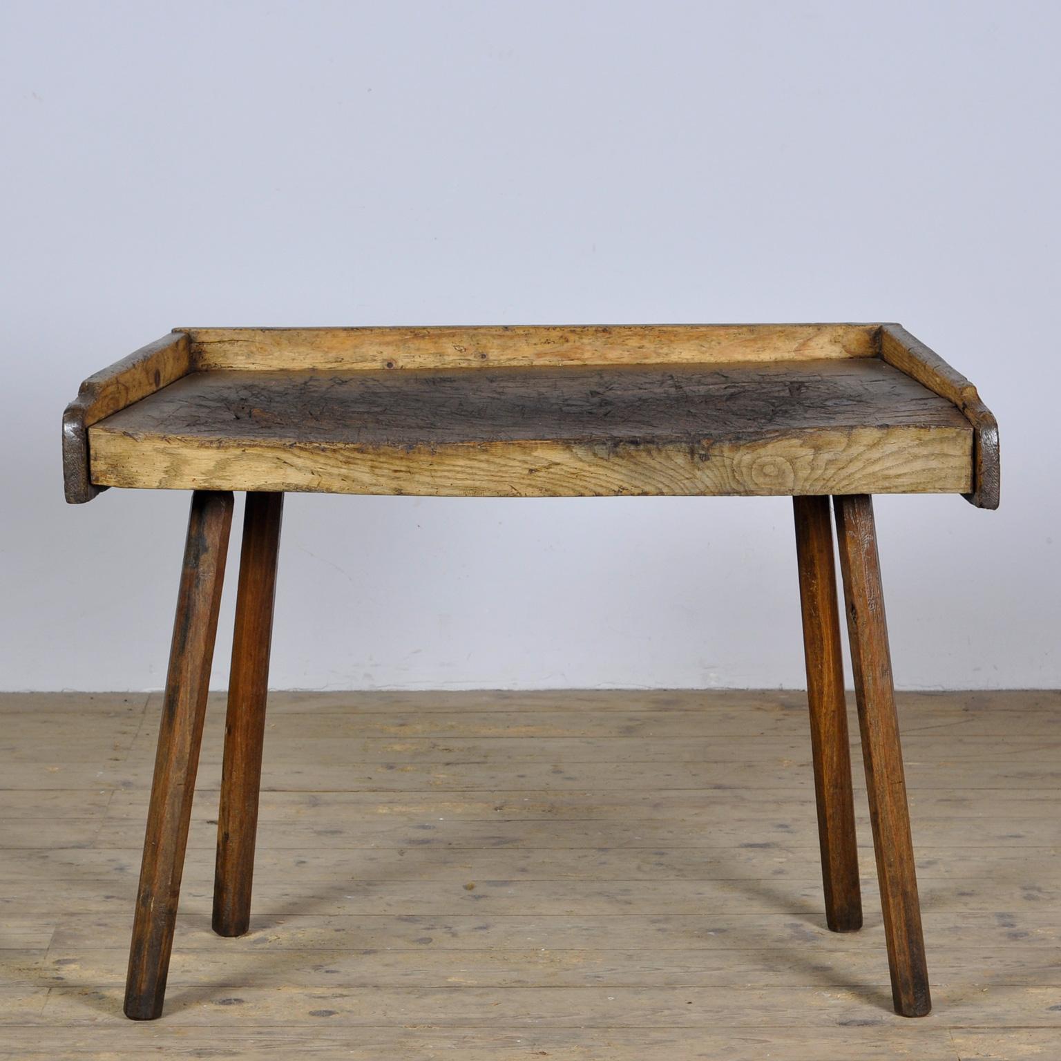 Vintage Oak Butcher's Table / Farmtable, 1930s For Sale at 1stDibs ...