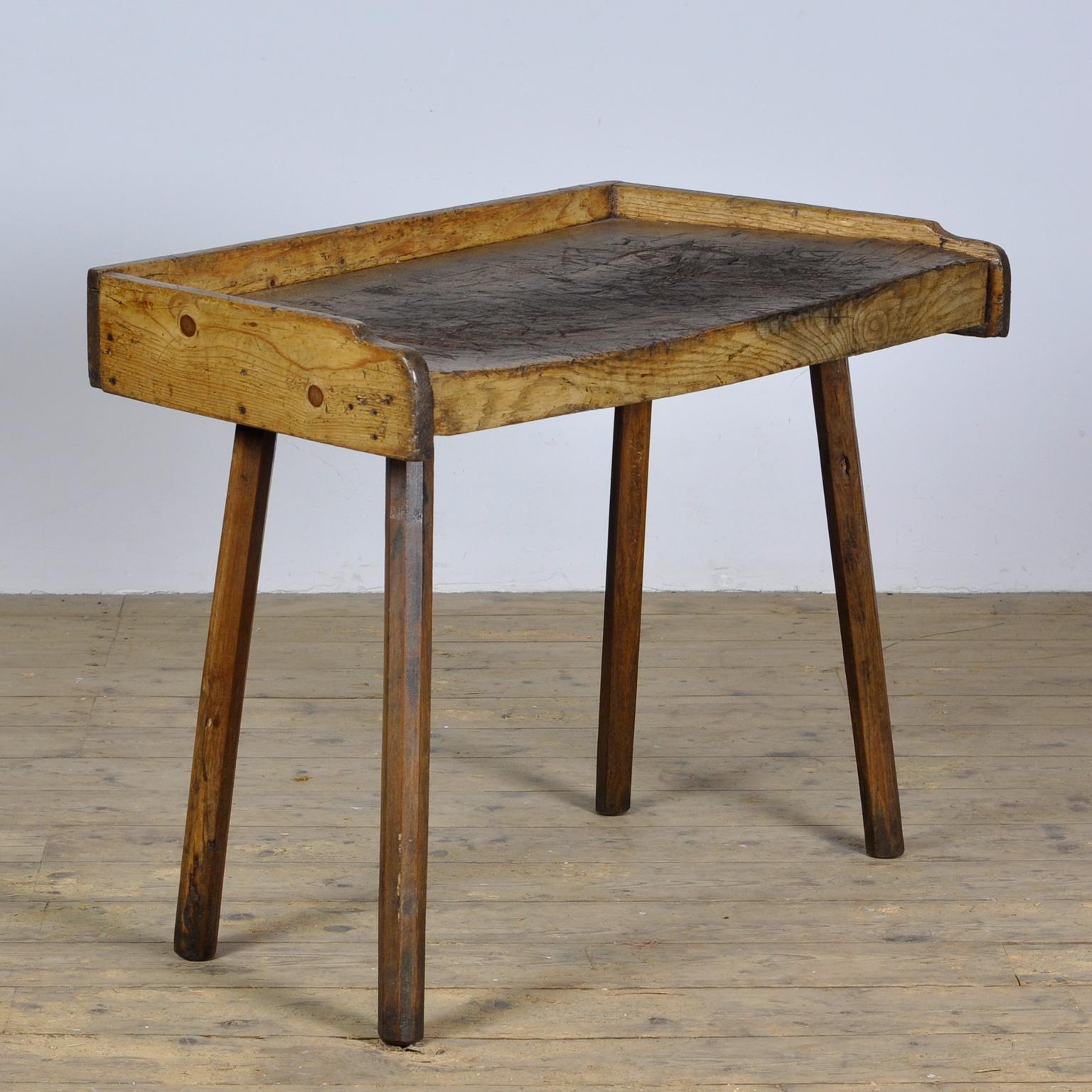 Vintage Oak Butcher's Table / Farmtable, 1930s For Sale at 1stDibs ...