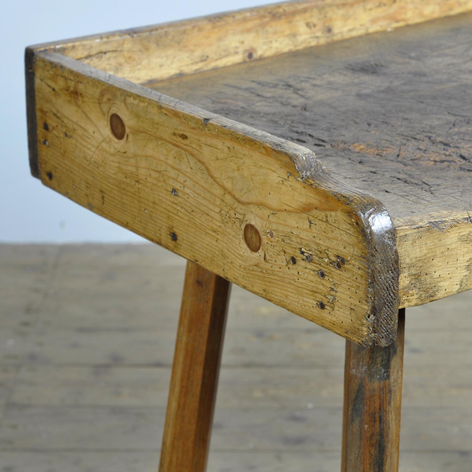 Vintage Oak Butcher's Table / Farmtable, 1930s For Sale at 1stDibs ...
