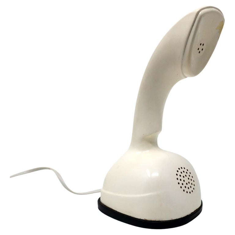 Vintage Off-White Ericsson Ericofon Cobra Phone For Sale at 1stDibs