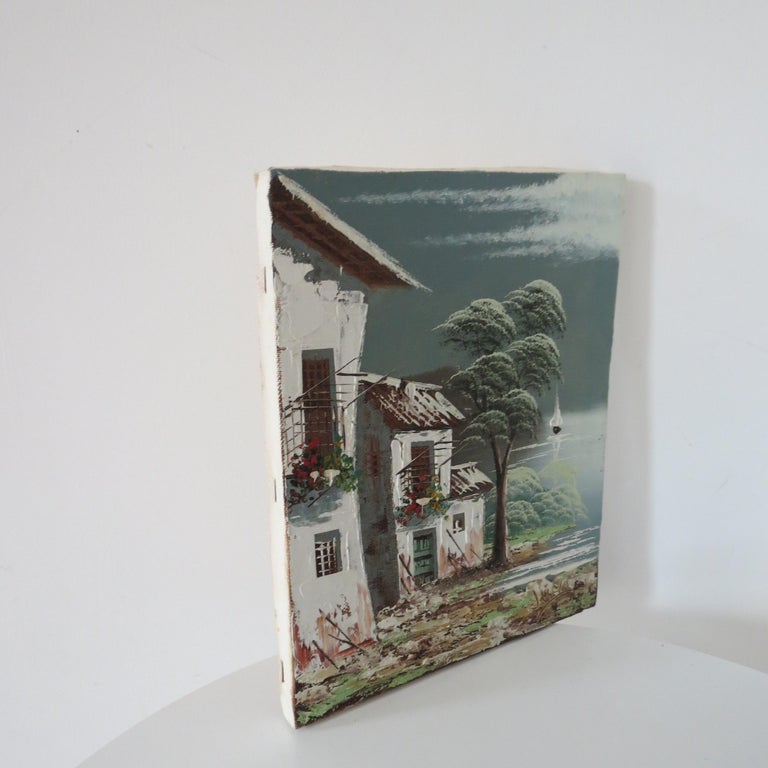 Vintage Oil Painting Juma Mozambique For Sale at 1stDibs