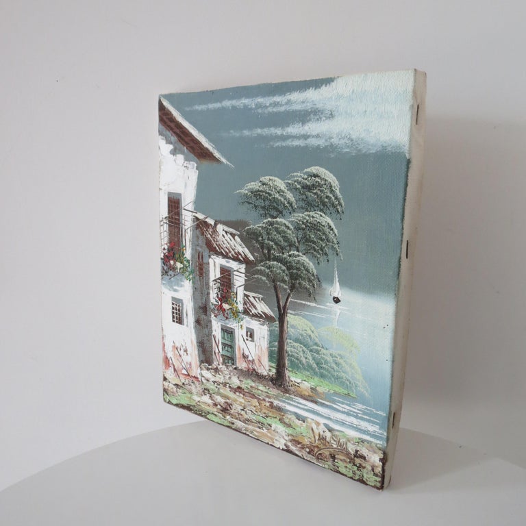 Vintage Oil Painting Juma Mozambique For Sale at 1stDibs