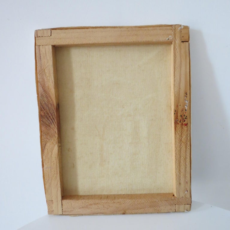 Vintage Oil Painting Juma Mozambique For Sale at 1stDibs