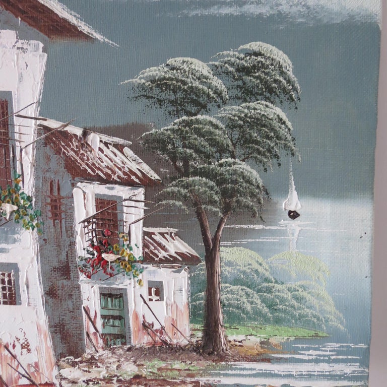 Vintage Oil Painting Juma Mozambique For Sale at 1stDibs