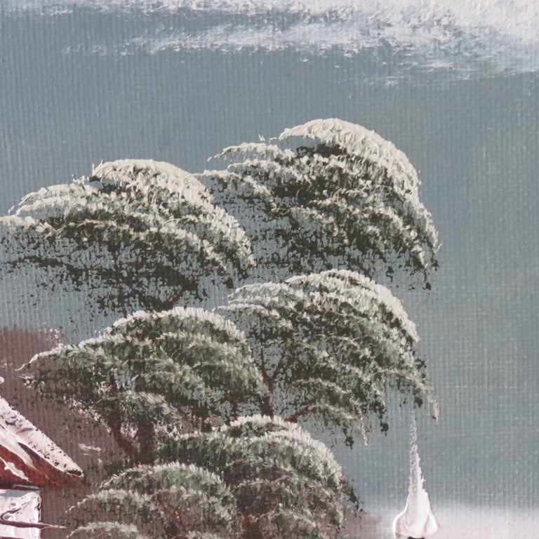 Vintage Oil Painting Juma Mozambique For Sale at 1stDibs