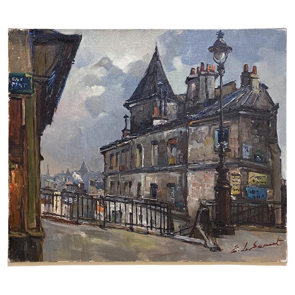 Dramatic Painting by Edouard BIsson (1856-1939) at 1stDibs