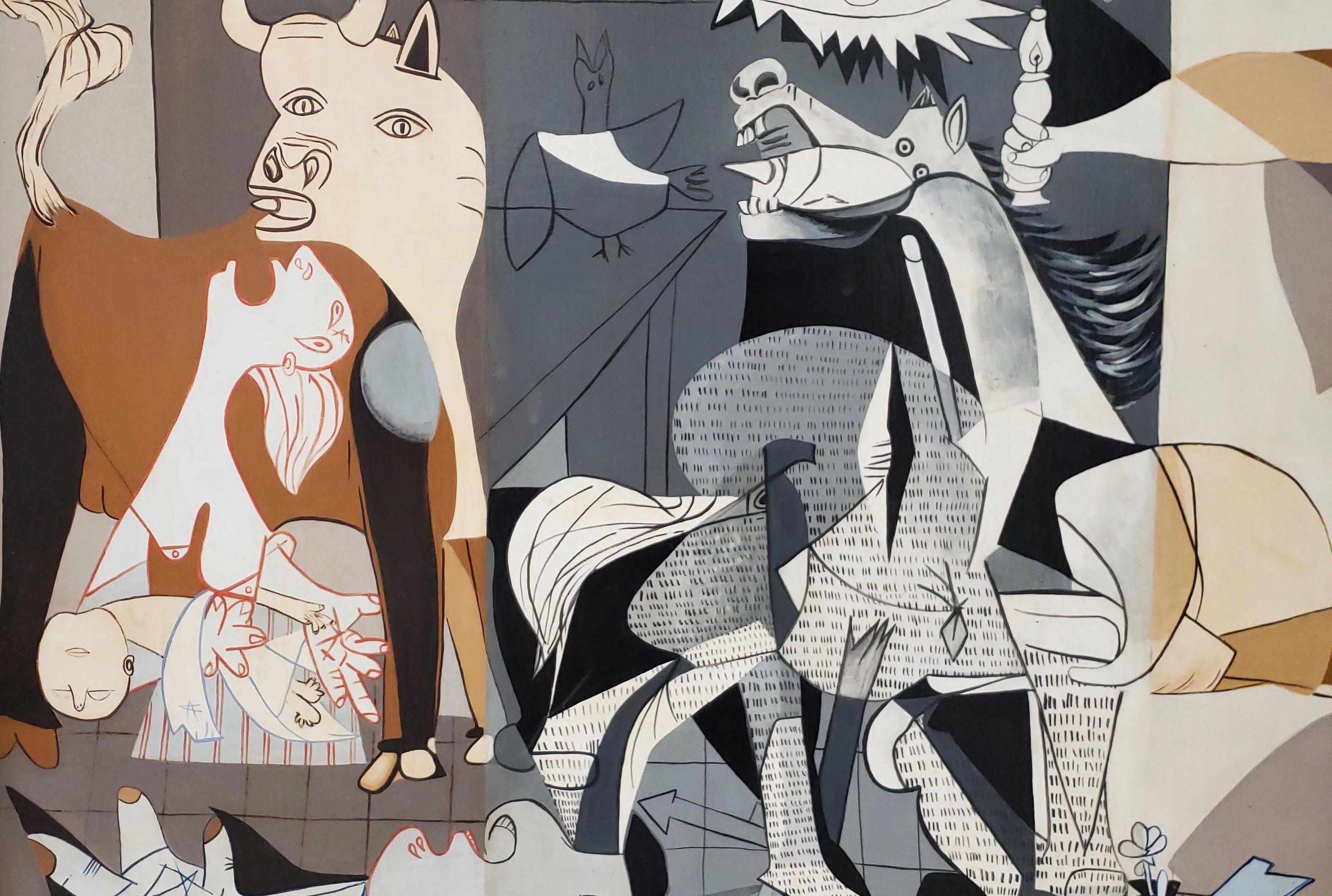 Guernica Picasso In Color