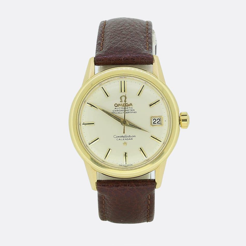 Vintage Omega Automatic Constellation Calendar Gents Wristwatch For Sale at 1stDibs