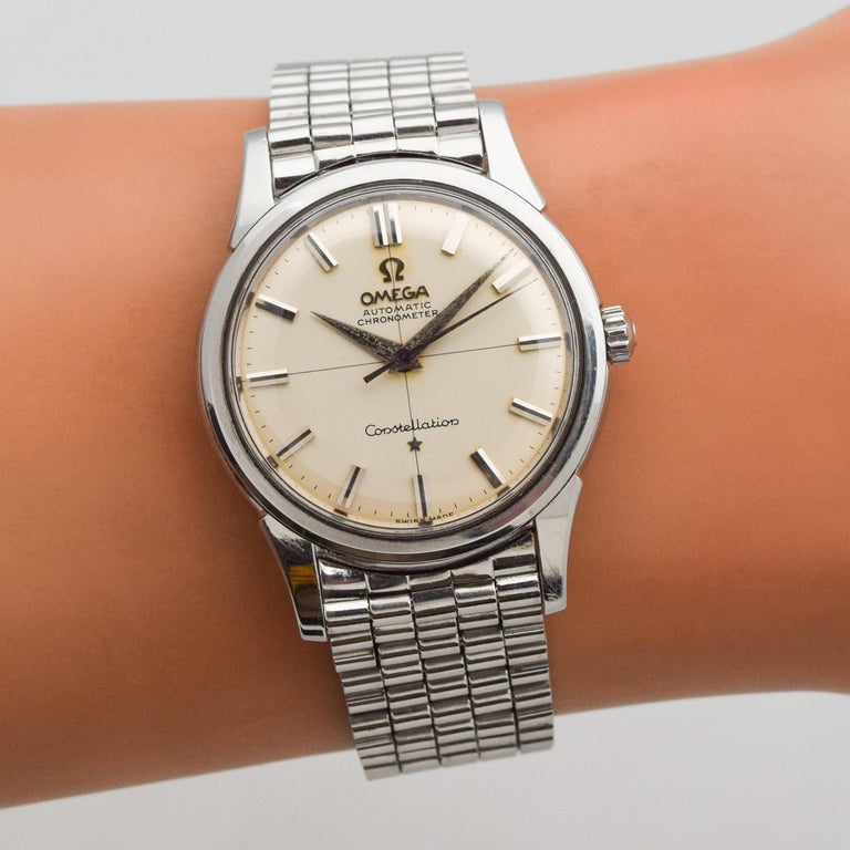 Vintage Omega Constellation Reference 14381-11-SC Stainless Steel Watch ...