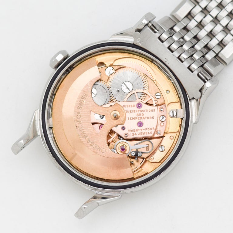 Vintage Omega Constellation with Pie Pan Dial Stainless Steel Watch ...