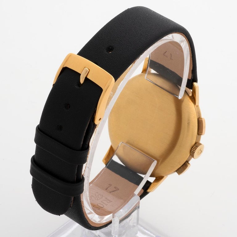 Vintage Omega DeVille Chronograph, Cal 321 Movement, 18 Karat Yellow ...