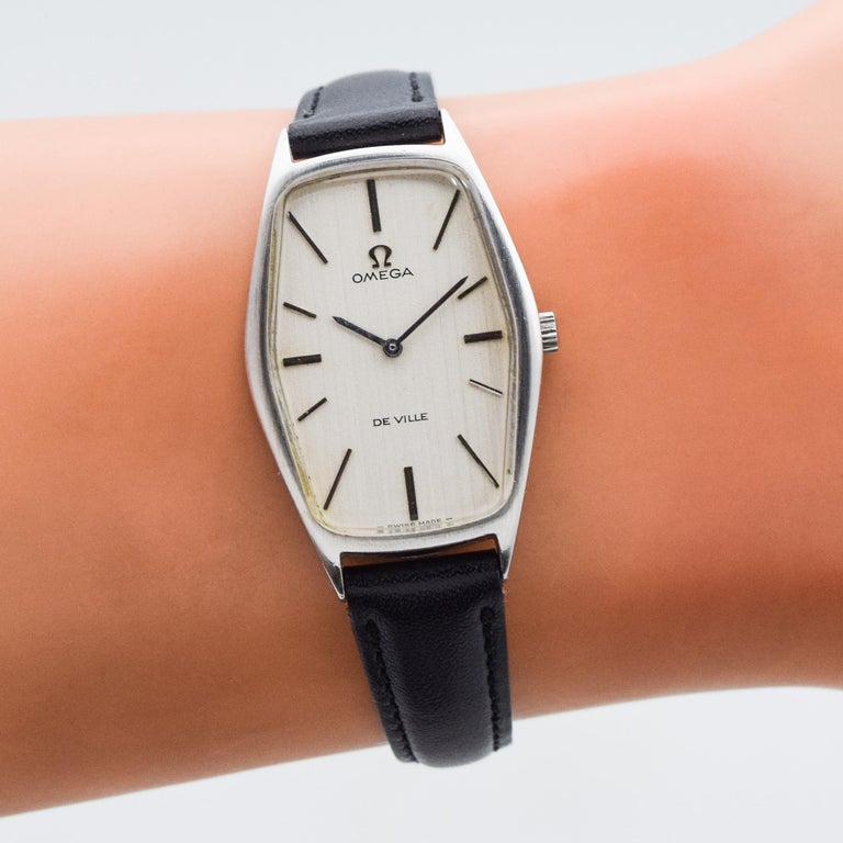 Vintage Omega Deville Hexagonal Watch in Stainless Steel, 1969 at ...