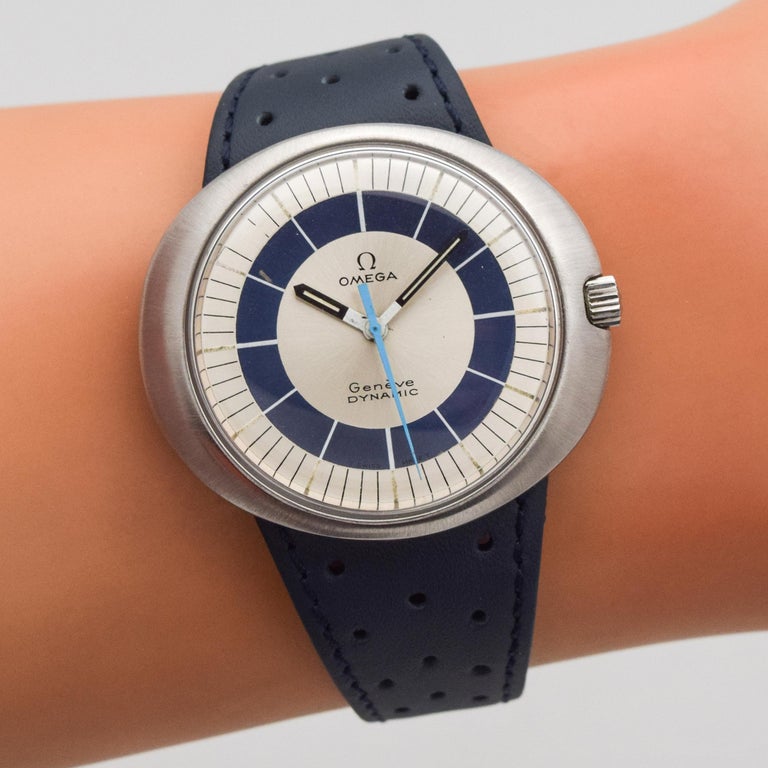 Vintage Omega Dynamic Stainless Steel Watch, 1970 For Sale at 1stDibs