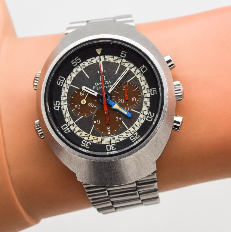 Vintage Omega Flightmaster Reference 145.026 Stainless Steel, 1970 at ...