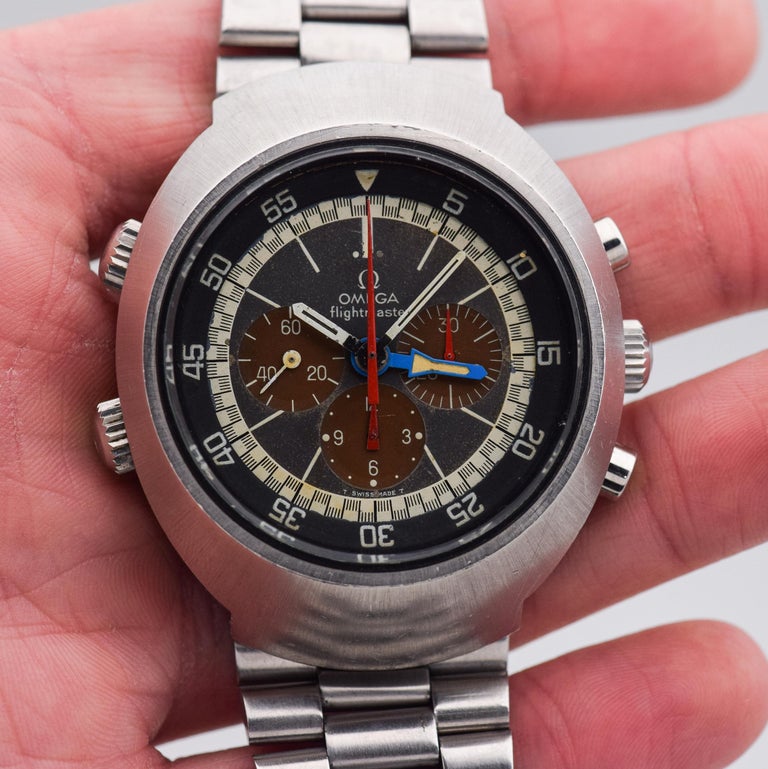 Vintage Omega Flightmaster Reference 145.026 Stainless Steel, 1970 at ...